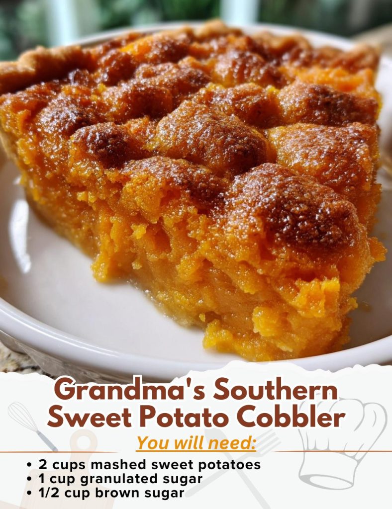 Sweet Potato Cobbler – Old-Fashioned Southern Comfort Dessert – Best ...